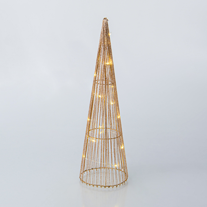 Cône filaire 15 micro led avec timer - L'Incroyable